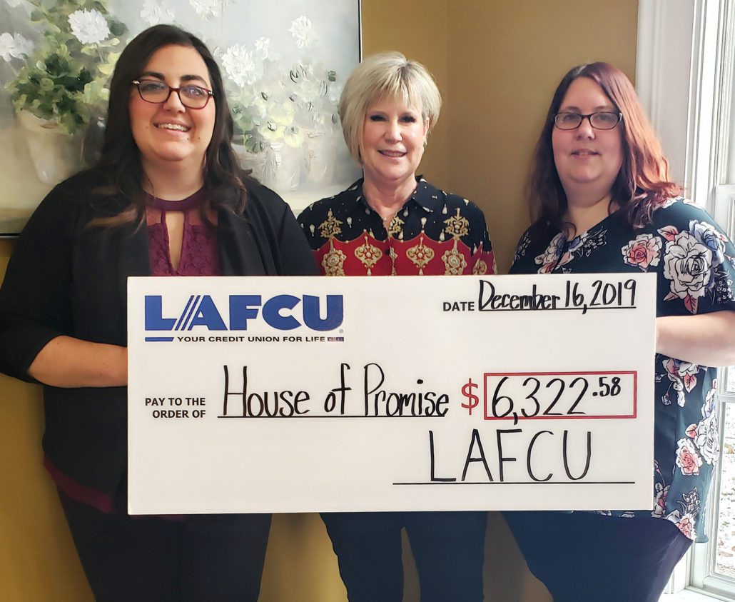 LAFCU and its employees donate more than $21,000 to local charities ...