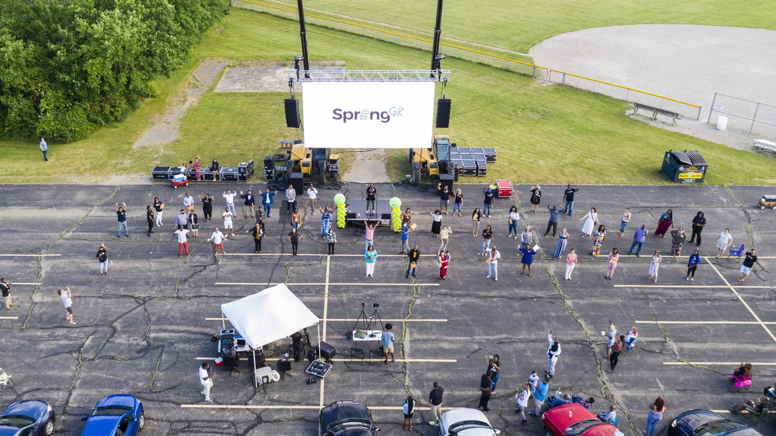 SpringGR holds drive-in graduation ceremony for entrepreneurs | Corp ...