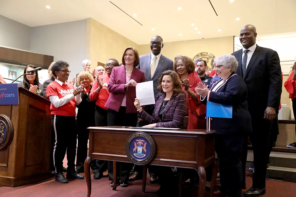 Whitmer Signs Tax Cut Plan Into Law | Corp! Magazine