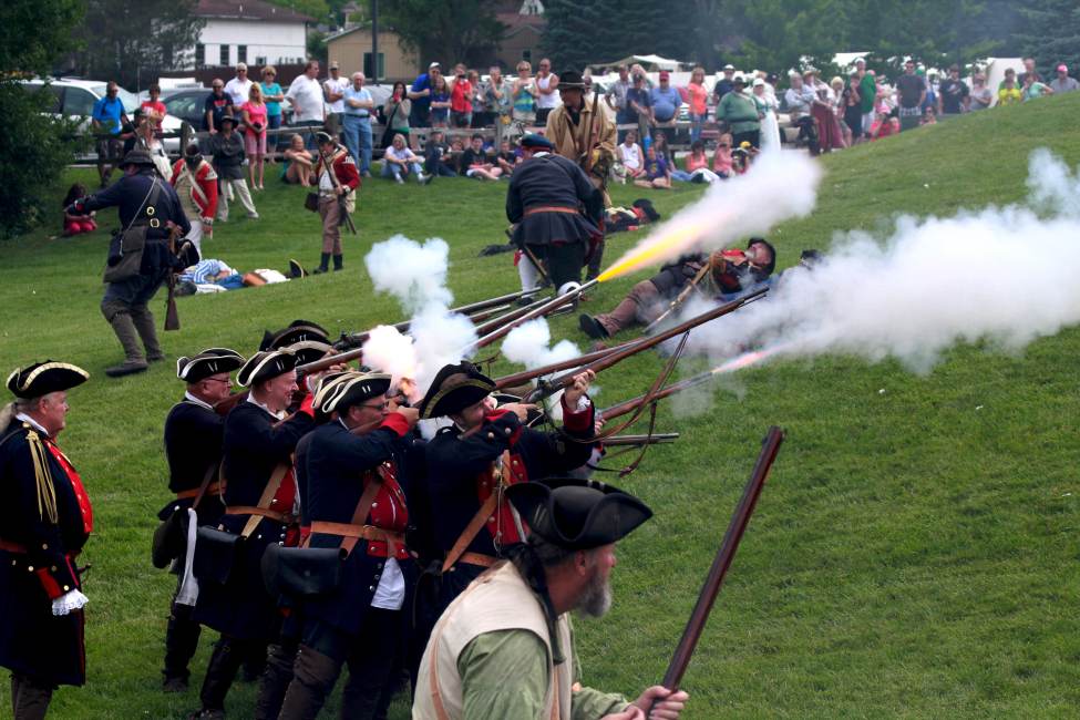 History and adventure combine during Cass River Colonial Encampment at ...